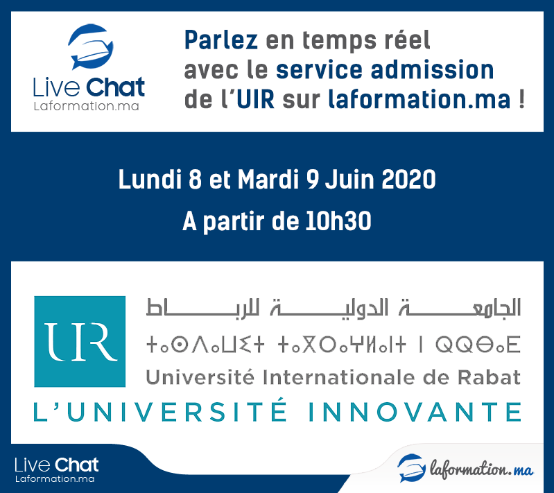 Live Chat avec l'UIR (Université Internationale de Rabat) sur ...